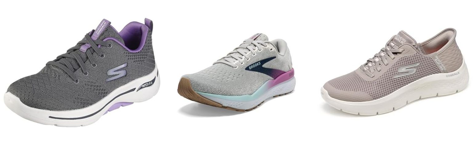 Top 5 Walking Shoes For Women w/ Arch Support Review - Fitness Ethics ...